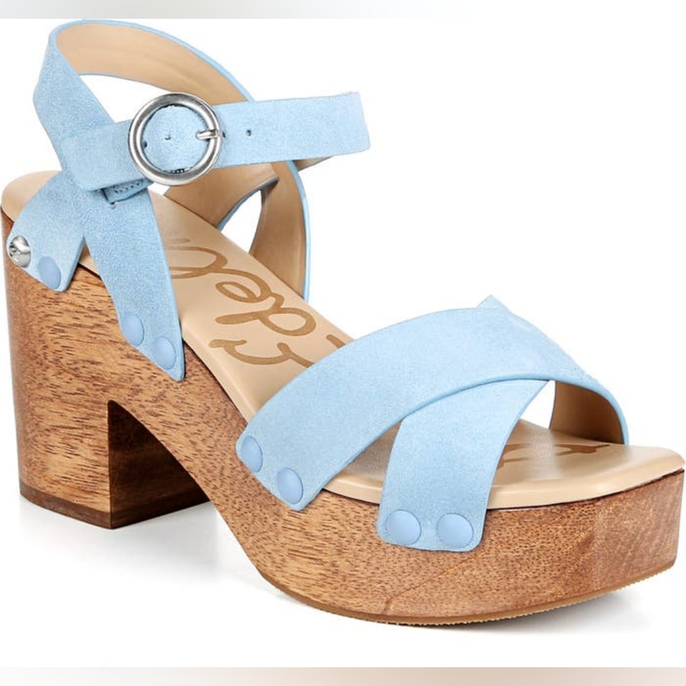 Sam Edelman Josefine Suede Sandals - Gem